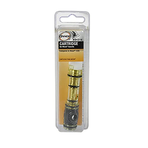 Danco 88431E Low Lead Cartridge for Moen Single Handled Faucets, Pack of 1, Brass