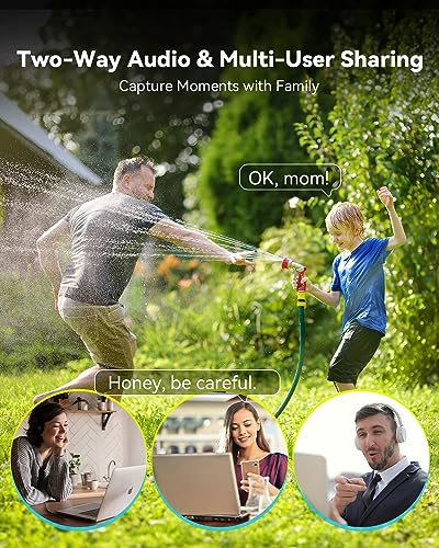 blurams Outdoor Security Cameras (Gray-3MP)