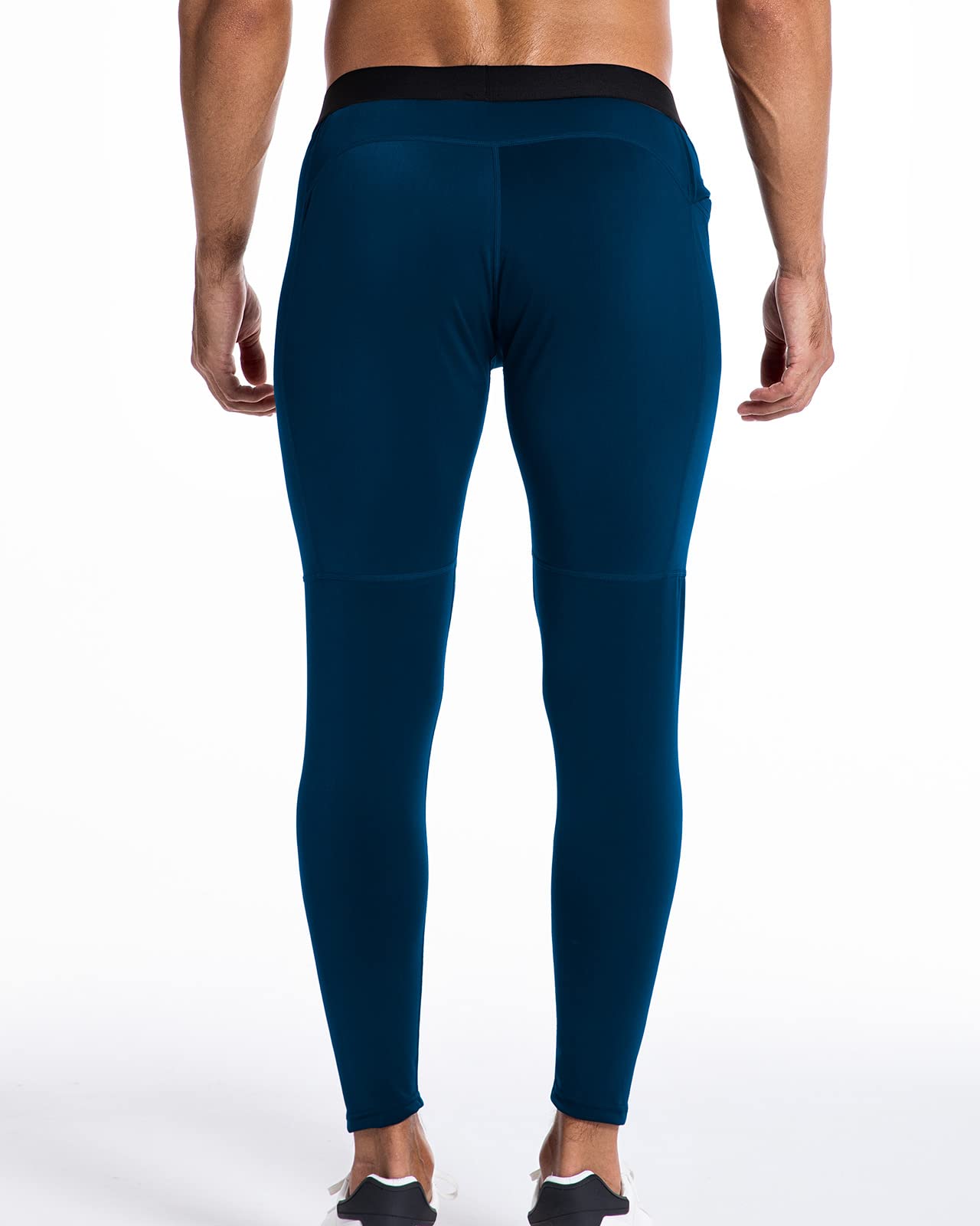 CANGHPGIN Men's Compression Pants Sports Tights for Men Gym Running Baselayer Cool Dry Workout Athletic Leggings