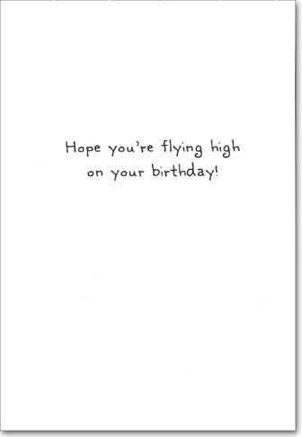 Flying Squirrel - Eric Decetis Funny Birthday Card