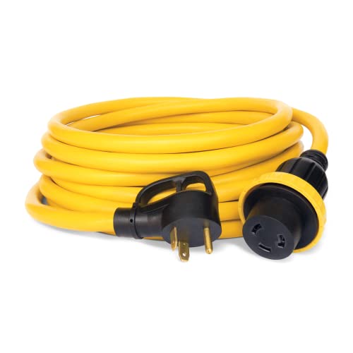 Champion Power Equipment 100827 Foot 30-Amp 125-Volt RV Generator Power Cord, (TT-30P to L5-30R)