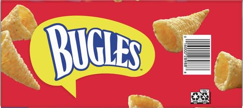 Bugles Crispy Corn Snacks, Original Flavor, Snack Bag, 8.75 oz
