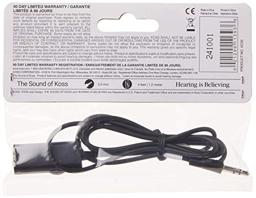 Koss 155954 VC20 Volume Control, Standard Packaging