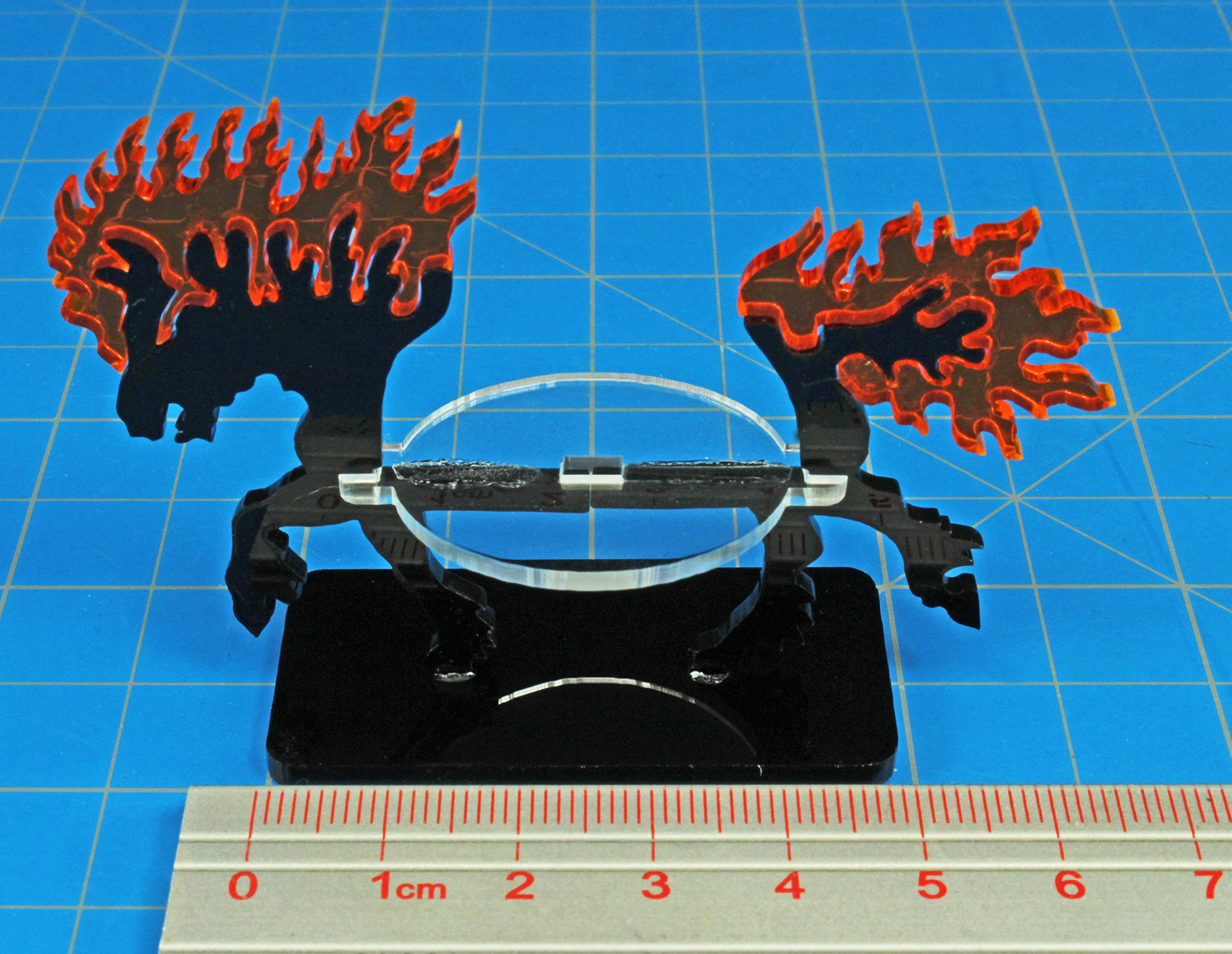 LITKO Character Mount | Nightmare Steed | Hell Horse | Demon | Fiendish Equines | Role-Playing Games |Compatible with Dungeons & Dragons and Pathfinder Games | (25mm Base)