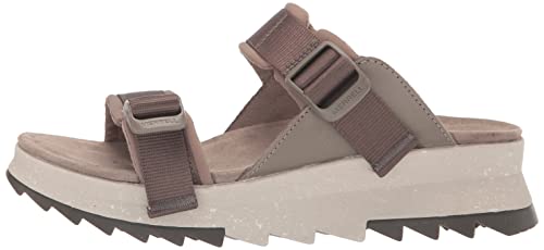 Merrell Women's Alpine Cush Slide Wedge Sandal, Brindle, 7