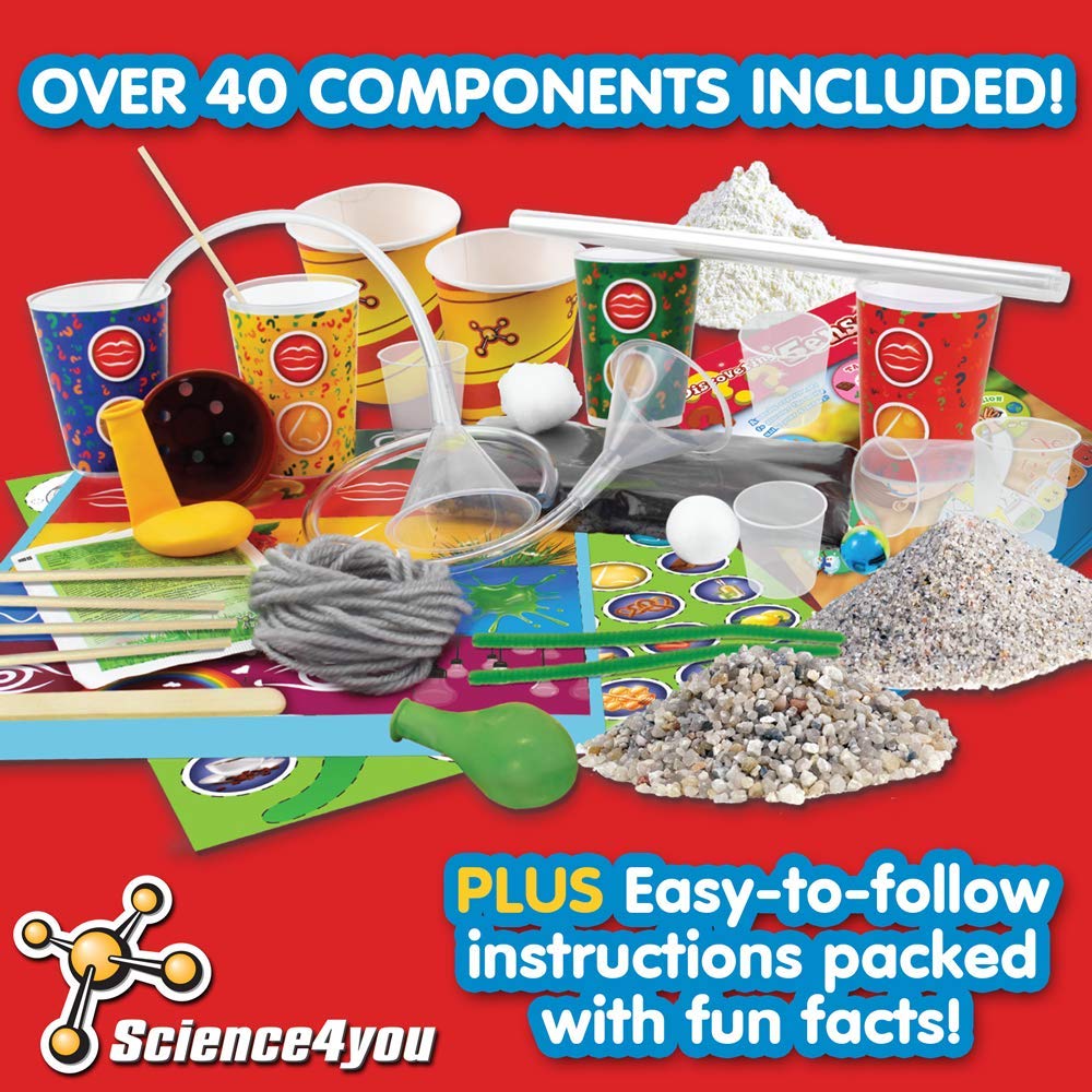 PlayMonster Science4you - 5 Senses - 19 Engaging Experiments for Children to Explore Their World - Fun, Education Activity for Kids Ages 4+