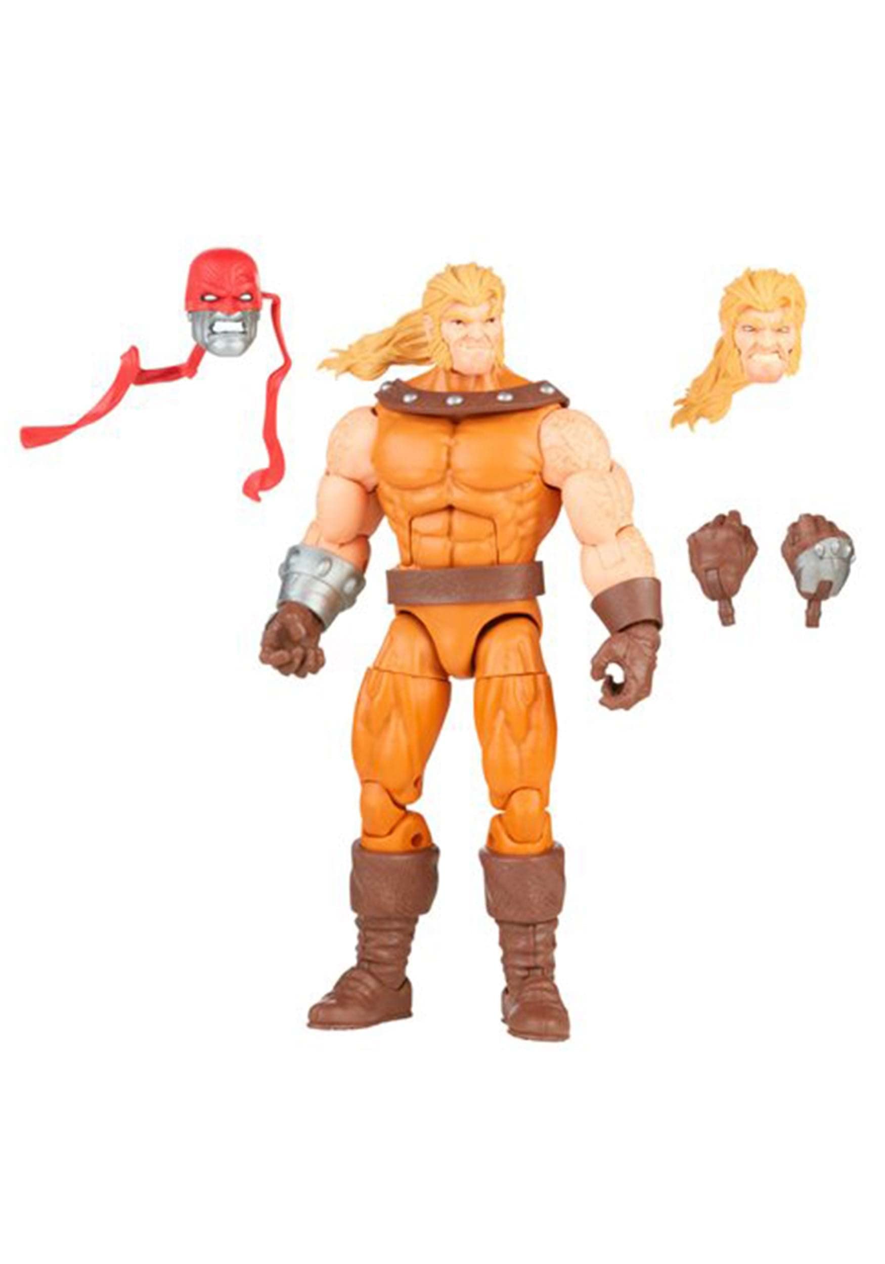 Marvel Legends Series Sabretooth, 6-Inch Scale Action Figure Toy, Premium Design, 1 Figure, 3 Accessories, and 1 Build-A-Figure Part