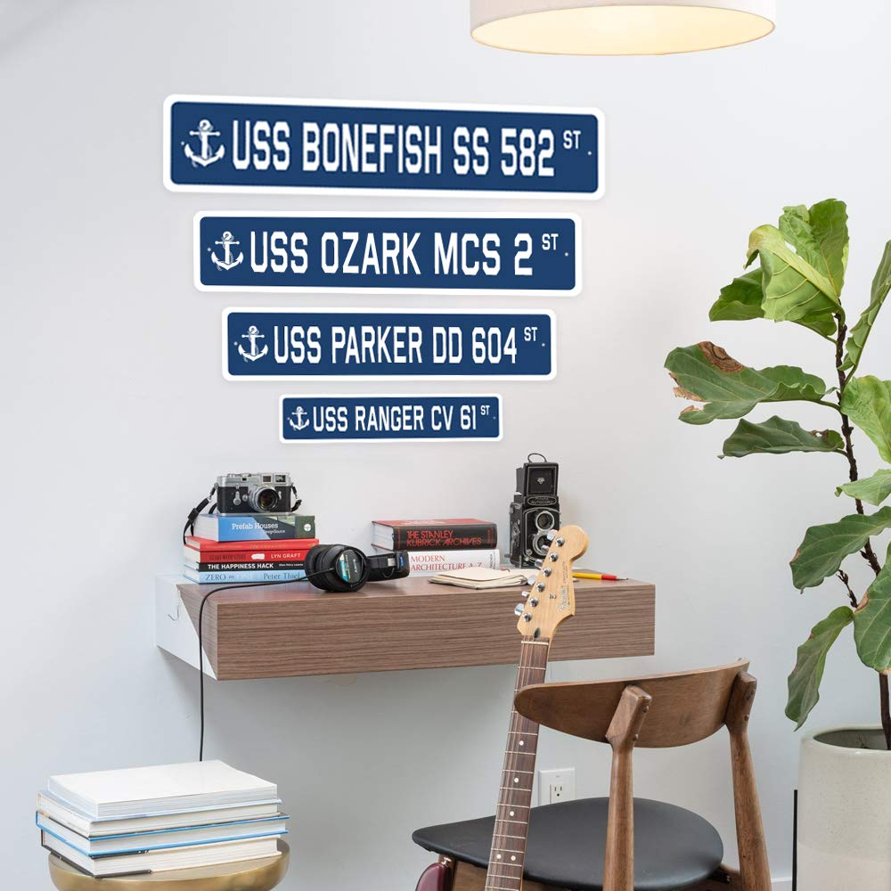 MILLER Street Sign Childrens Name Room Sign | Indoor/Outdoor | 24" Wide Plastic Sign