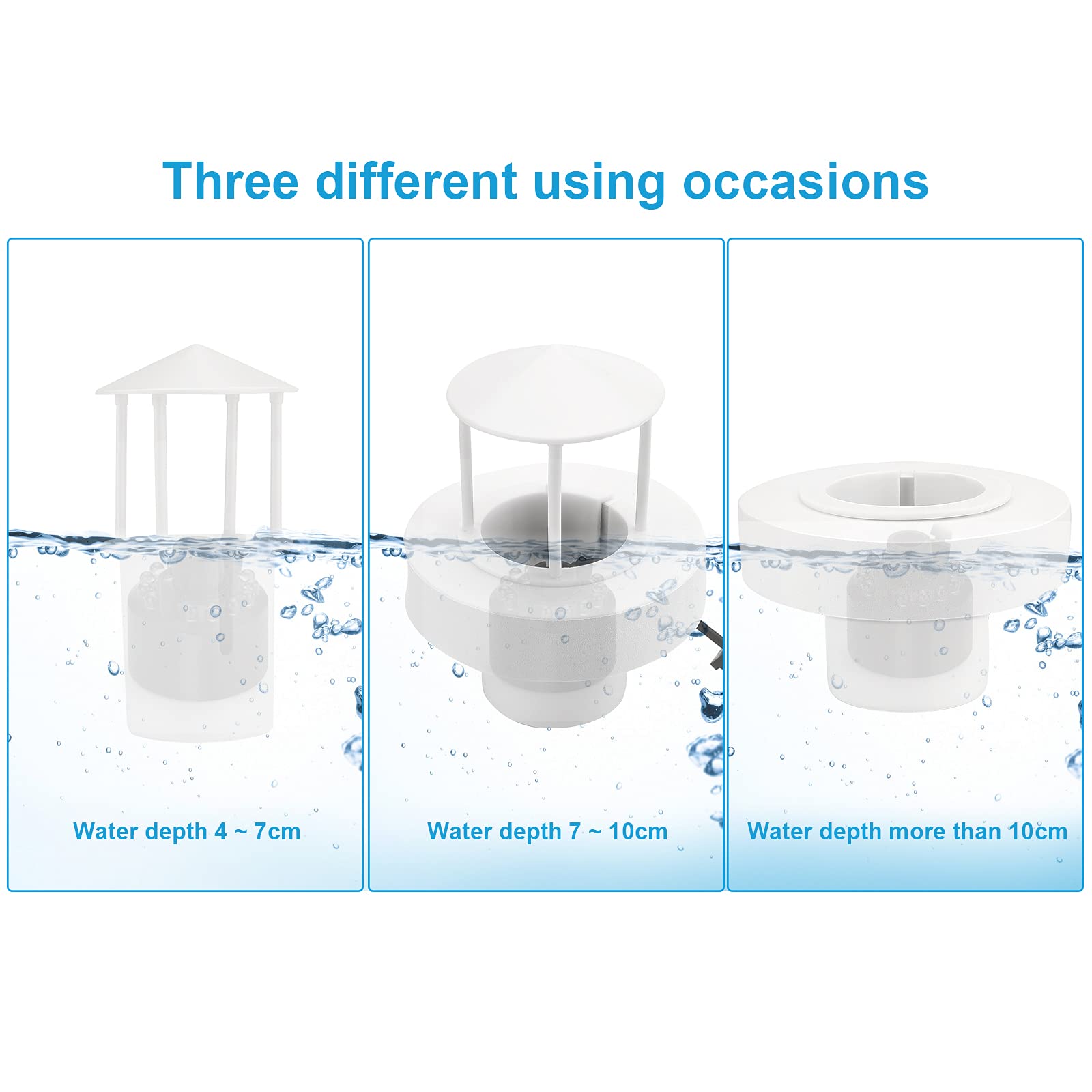 FITNATE Removable Mist Maker Floating Water Splash Guard for Humidifier