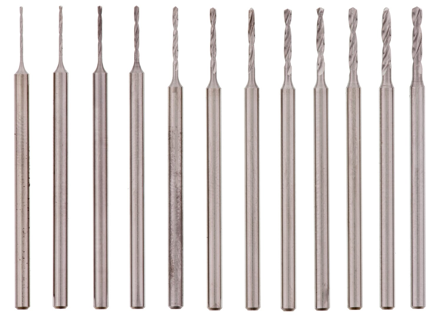 Uniform Shank Twist Drills, 12 Piece Set | DRL-250.02