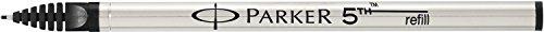 Parker Quink Ink Refill Cartridge for 5th Technology Ink Pens, Medium Point, Black 12 Count, (S0959000)