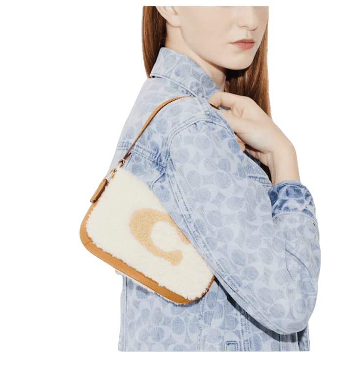 COACH Nolita 19 Shearling Signature Purse