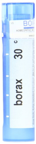 Boiron Homeopathic Medicine Borax, 30C Pellets, 80-Count Tubes (Pack of 5)
