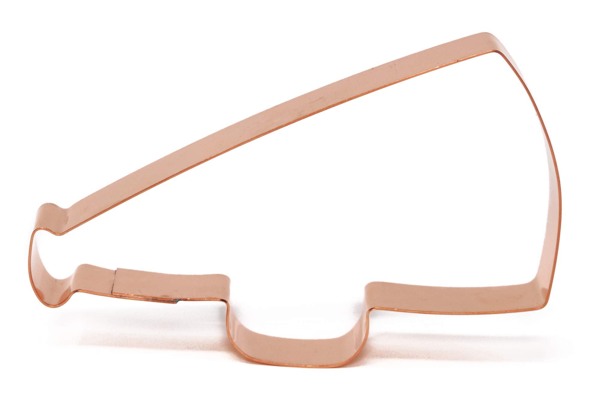Cheerleader Megaphone Sports Cookie Cutter 5.25 X 2.75 inches - Handcrafted Copper Cookie Cutter by The Fussy Pup