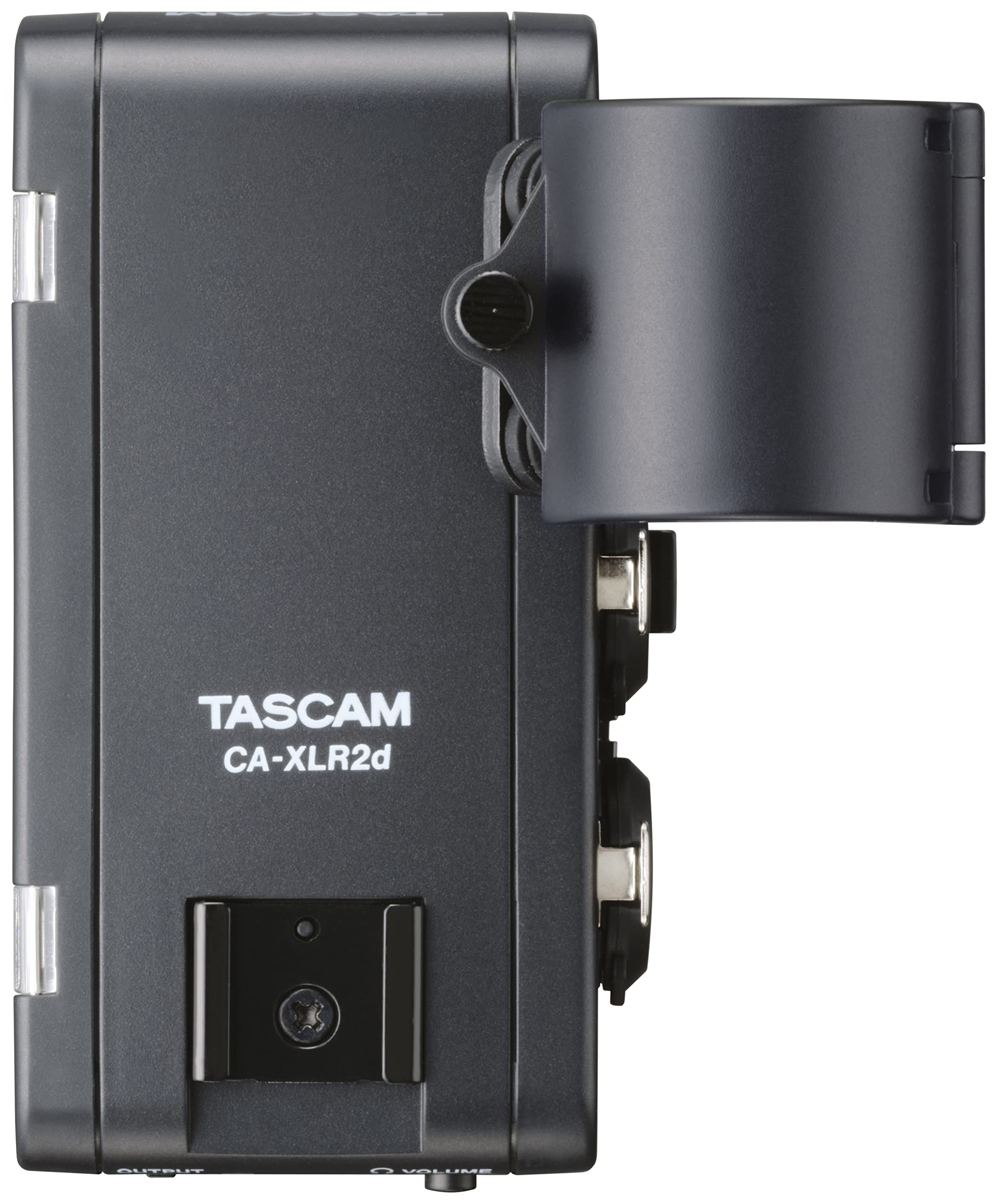 Tascam Canon Kit XLR Microphone Adapter for Mirrorless Cameras, Black (CA-XLR2d-C)