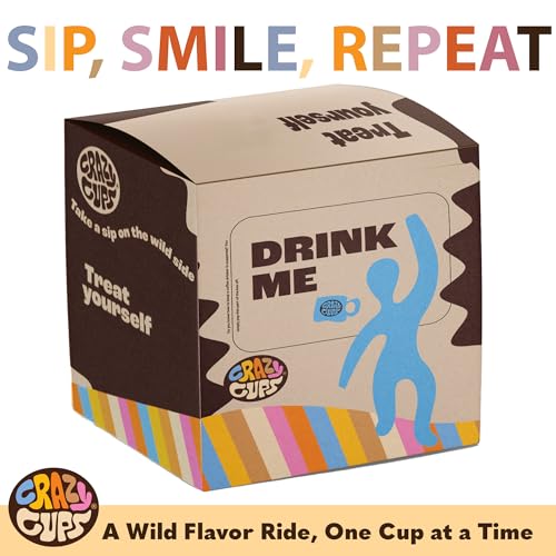 Crazy Cups Decaf Single Serve Flavored Coffee for Keurig K cup Brewer, 30 Count