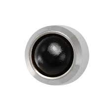 Studex Sterilized Piercing Earrings Ear Studstainless Black Onyx12 Pair Individually Pkreg.