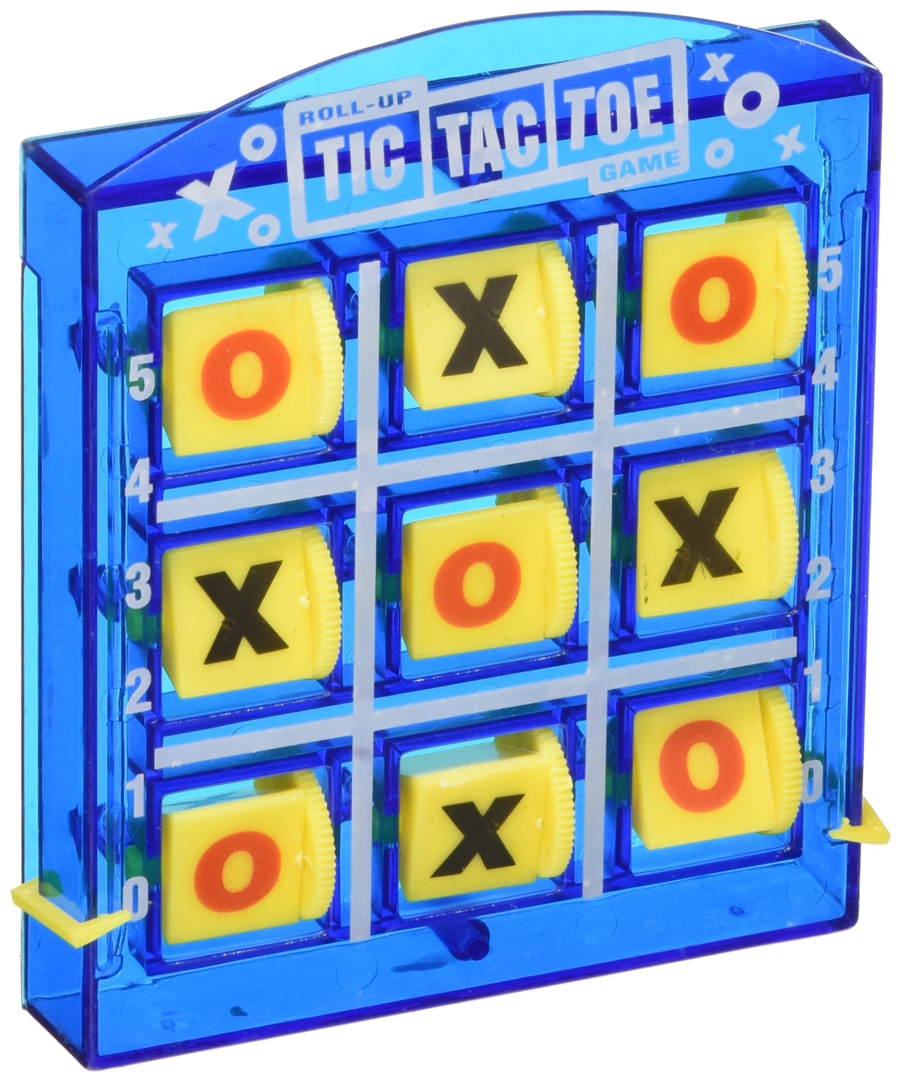 JA-RU Portable Tic Tac Toe (1 Pack) Classic Mini Board Games for Kids. Small Size Travel Games.Bulk Birthday Party Favor Stocking Stuffer. 3256-1A