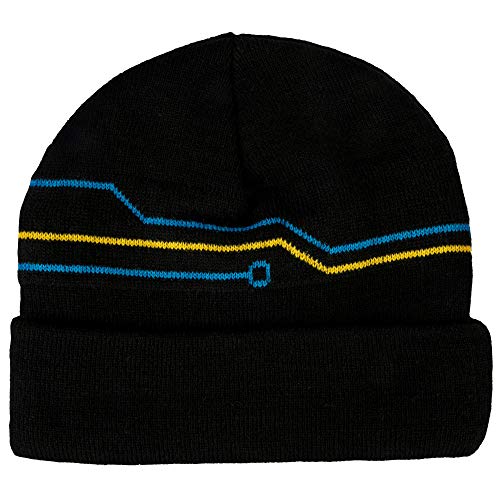 JINX Cyberpunk 2077 Netrunner Knit Beanie, Black, One Size