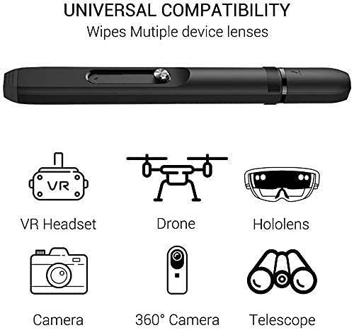 NIUVR Optical Lens Dust and Fingerprint Cleaning Pen for Quest 2 VR HTC Vive Cosmos Valve Index PS4 VR2 Headset Drone Microsoft HoloLens Cameras Optical Lens Dust&Fingerprint Cleaning