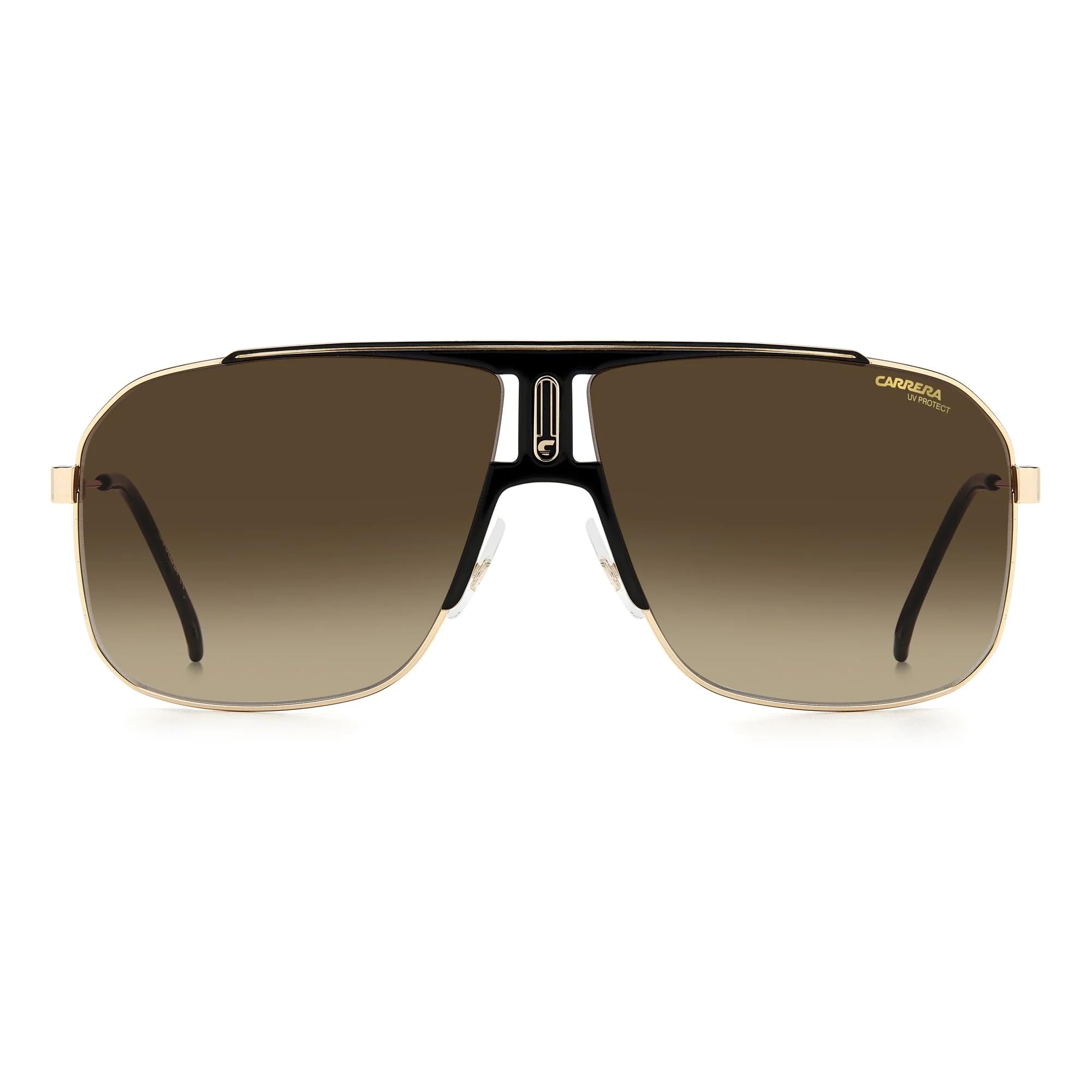 Carrera Men's 1043/S Square Sunglasses, Black Gold, One Size