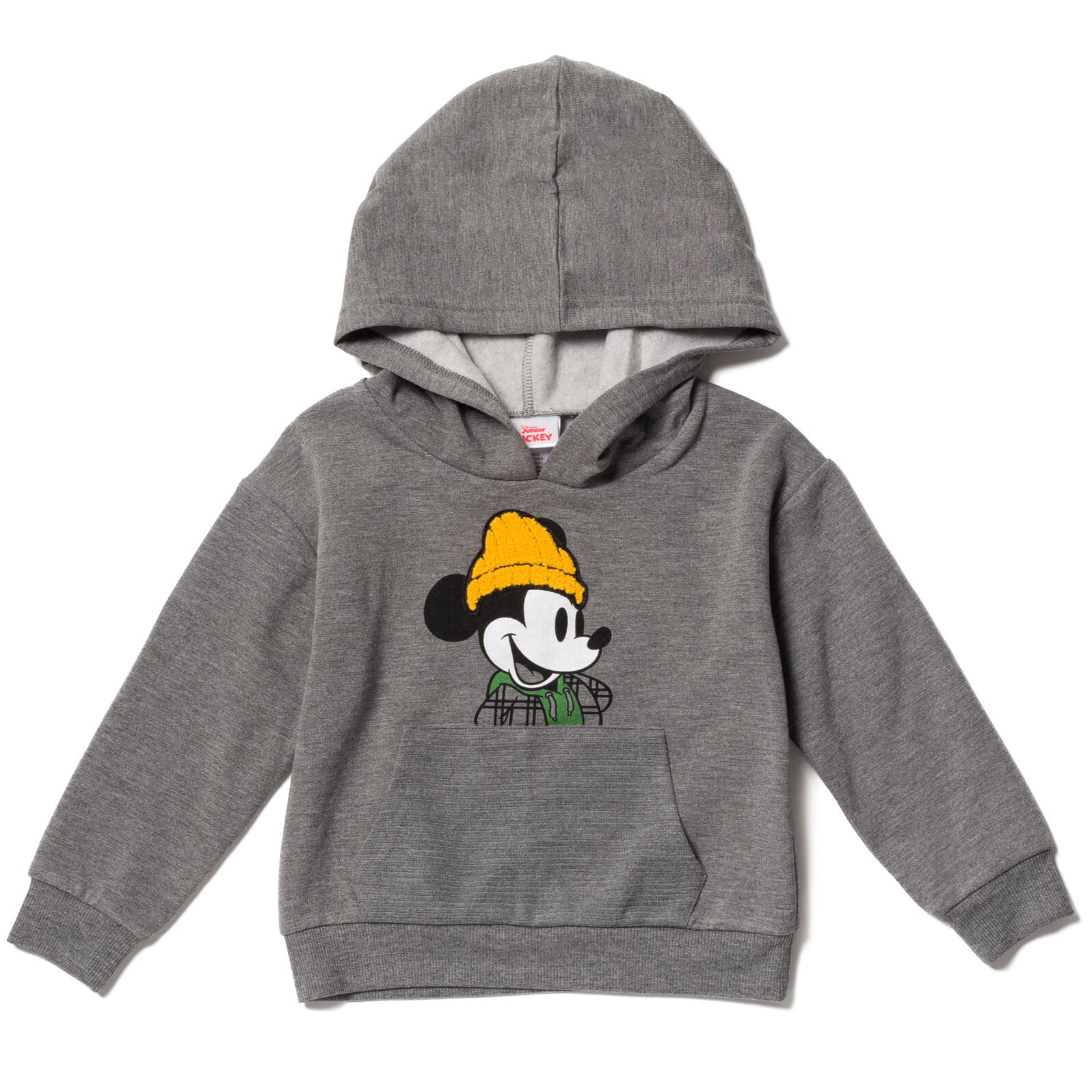 Disney Mickey Mouse Infant Baby Boys Fleece Pullover Hoodie & Jogger Pants Gray 18 Months