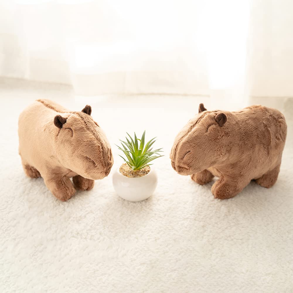 Capybara Stuffed Animal, Capybara Plush Cute Stuffed Animal, Birthday Girl Stuffed Animal, 7.8 inches