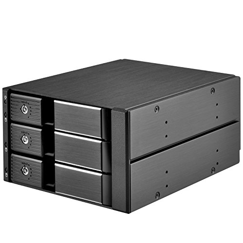 SilverStone Technology RL-FS303B Front Bay Hot-Swapable Hard Drive Enclosure