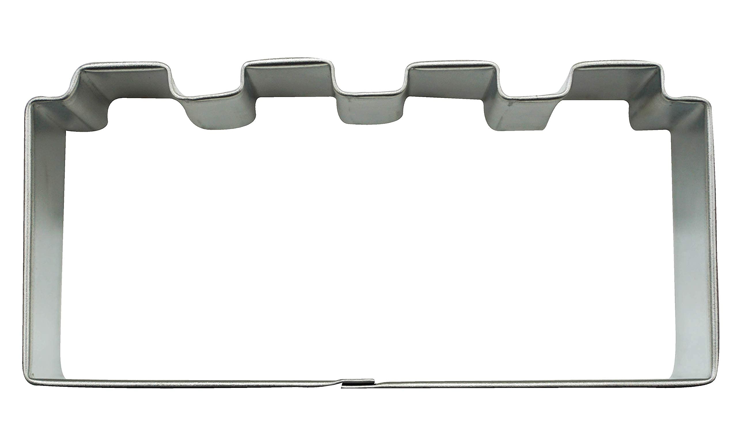 Building Block 4 Inch Cookie Cutter from The Cookie Cutter Shop β Tin Plated Steel Cookie Cutter
