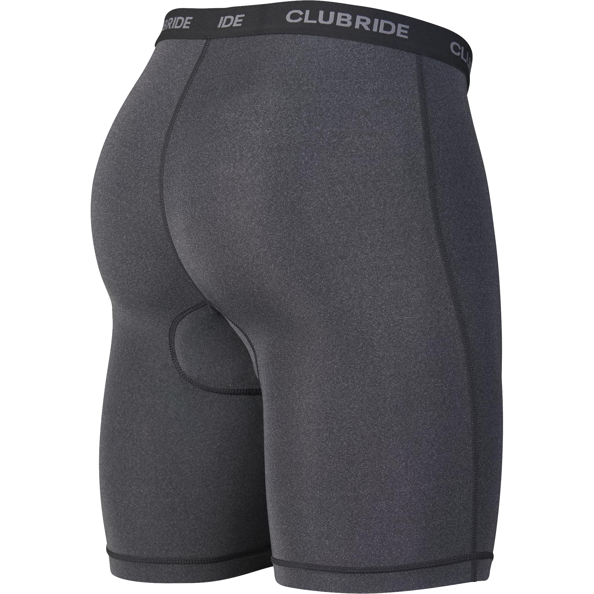Club Ride Men's Johnson Level 1 Biking Chamois, Compression Shorts, Bike Shorts Liner, Baselayer, Cycling - Deep Magenta - Medium