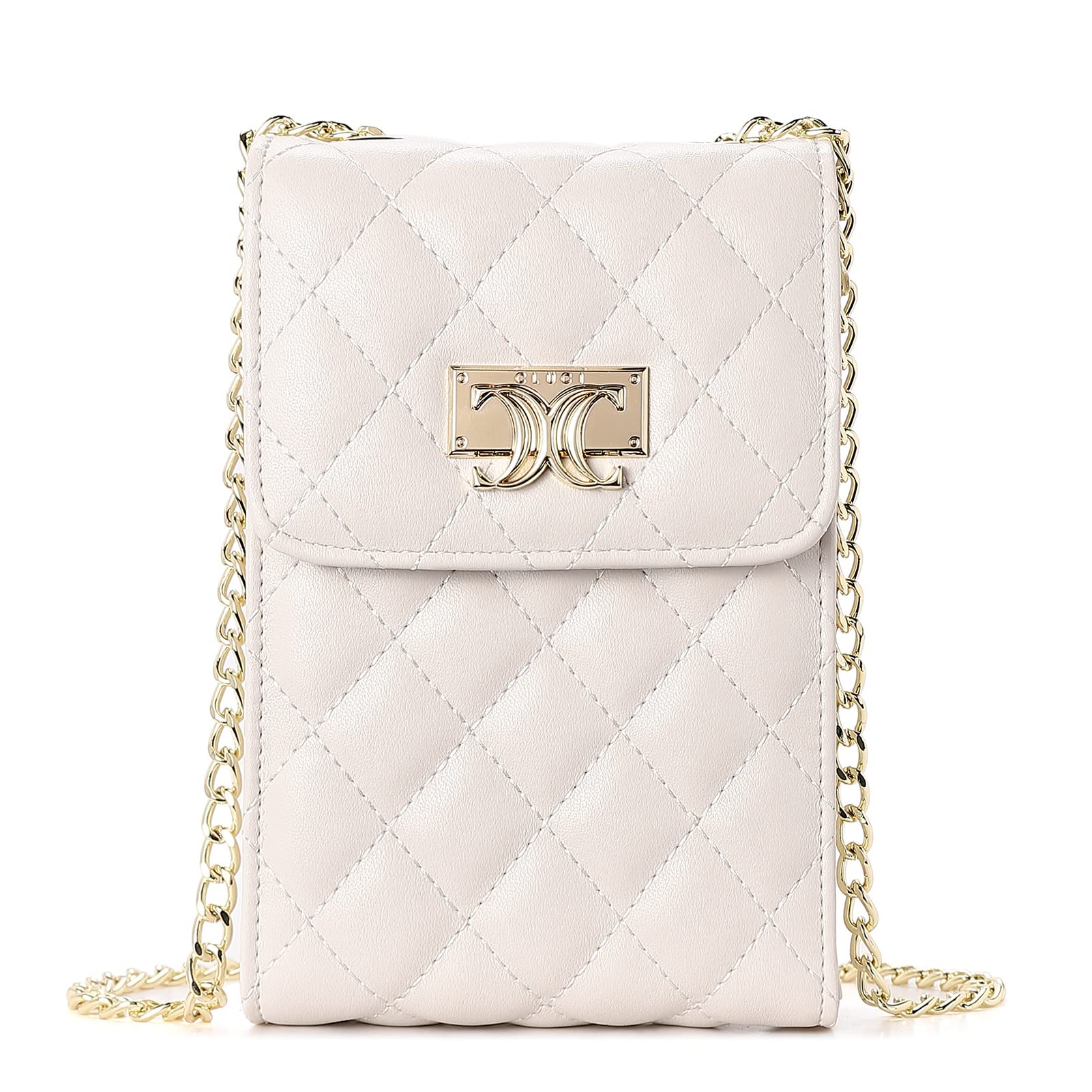 CLUCI Crossbody Cellphone Purse for Women Trendy Phone Wallet Flap Case Small Bags Satchels Wallet with Adjustable Straps