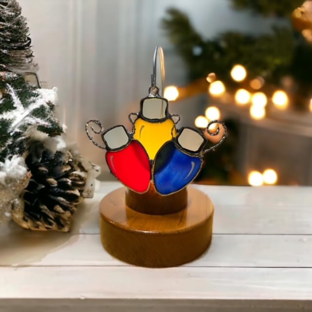Switchables Glass Cover: Christmas Light Bulbs