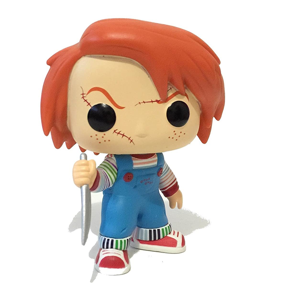POP Child's Play 2 - Chucky Funko Pop! Vinyl Figure (Bundled with Compatible Pop Box Protector Case), Multicolor, 3.75 inches