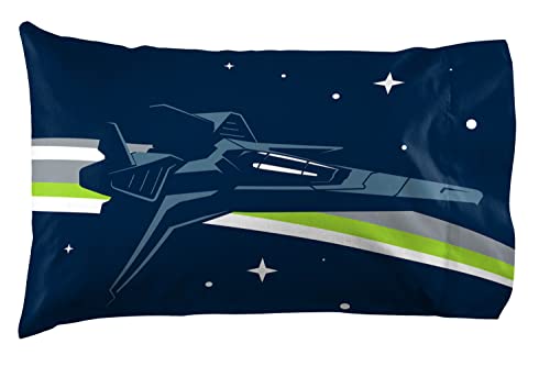 Jay Franco Disney Pixar Lightyear Ready to Go Full Size Sheet Set - 4 Piece Set Super Soft and Cozy Kid’s Bedding Featuring Buzz - Fade Resistant Microfiber Sheets (Official Disney Pixar Product)