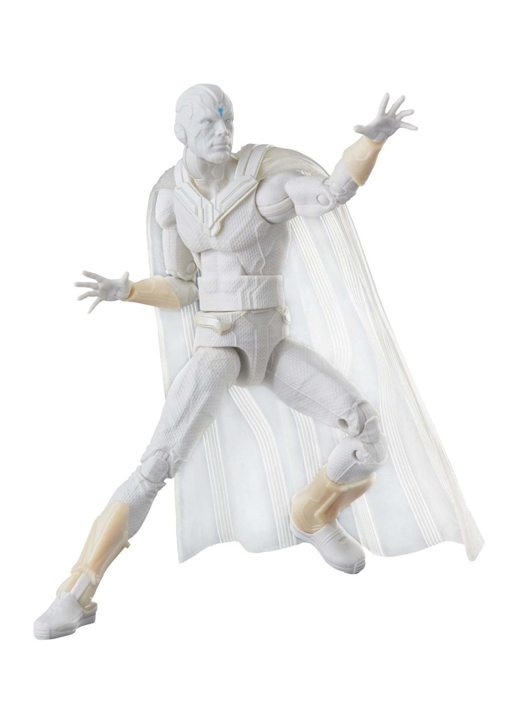 Avengers Hasbro Marvel Legends Series 6-inch Action Figure Toy Vision, Premium Design and 2 Accessories, for Ages 4 and Up , White