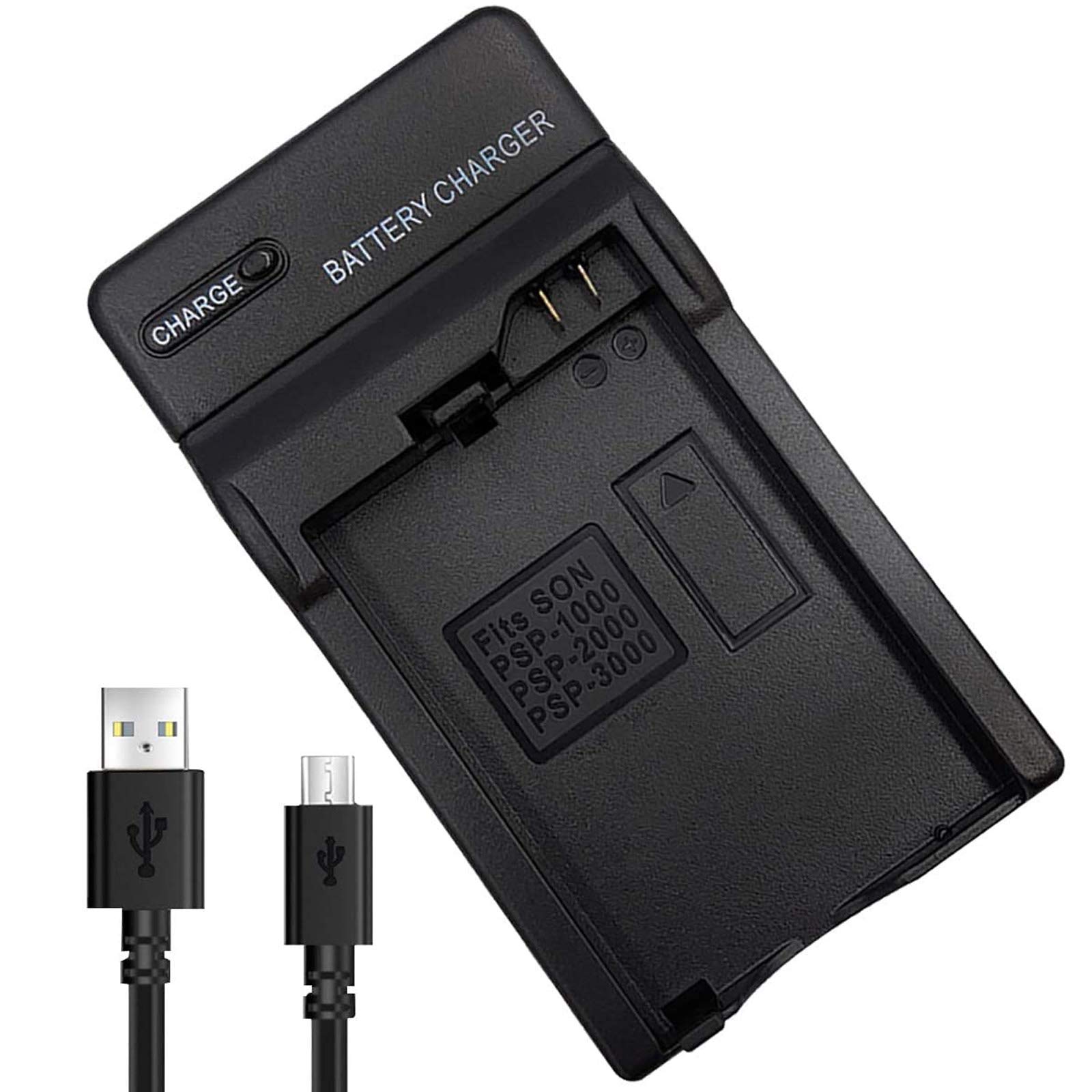 PSP Battery Charger,PSP-S110 Battery charger PSP-110 Battery Charger Compatible With PSP-110 PSP-S110 PSP 1000 Series/PSP 2000 Series/PSP 3000 Series