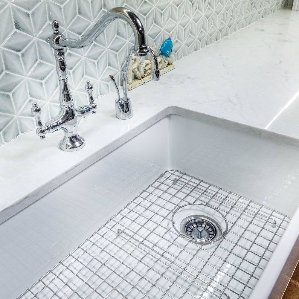 Fine Fixtures GFC3018SU Stainless steel Kitchen Sink Bottom Grid - 30 Inch Bowl. (26" 3/4 x 15" 3/4)