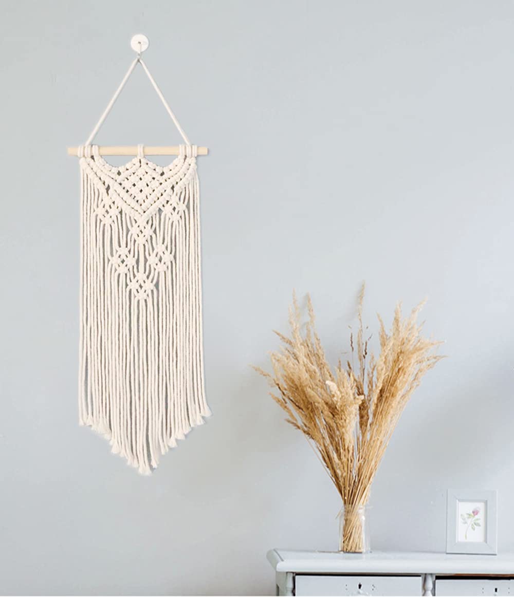 Lizipai Macrame Wall Hanging Boho Tapestry, Wall Hanging Decor,Woven Wall Art Home Wall Decor Used To Decorate Rooms,living Rooms,gardens, Shops,cafes and Studios.