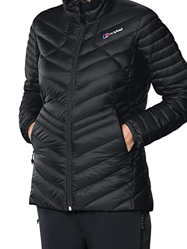 Berghaus Women's Tephra Down Jacket, Jet Black, Size 6