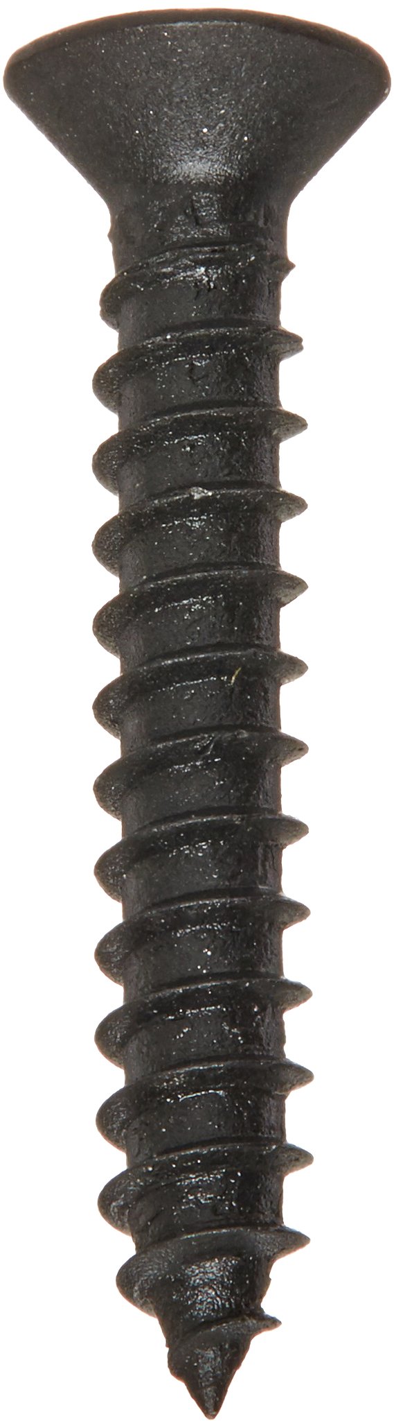 Small Parts 0412ABPFB Steel Sheet Metal Screw, Black Oxide Finish, 82 degrees Flat Head, Phillips Drive, Type AB, #4-24 Thread Size, 3/4" Length (Pack of 100)