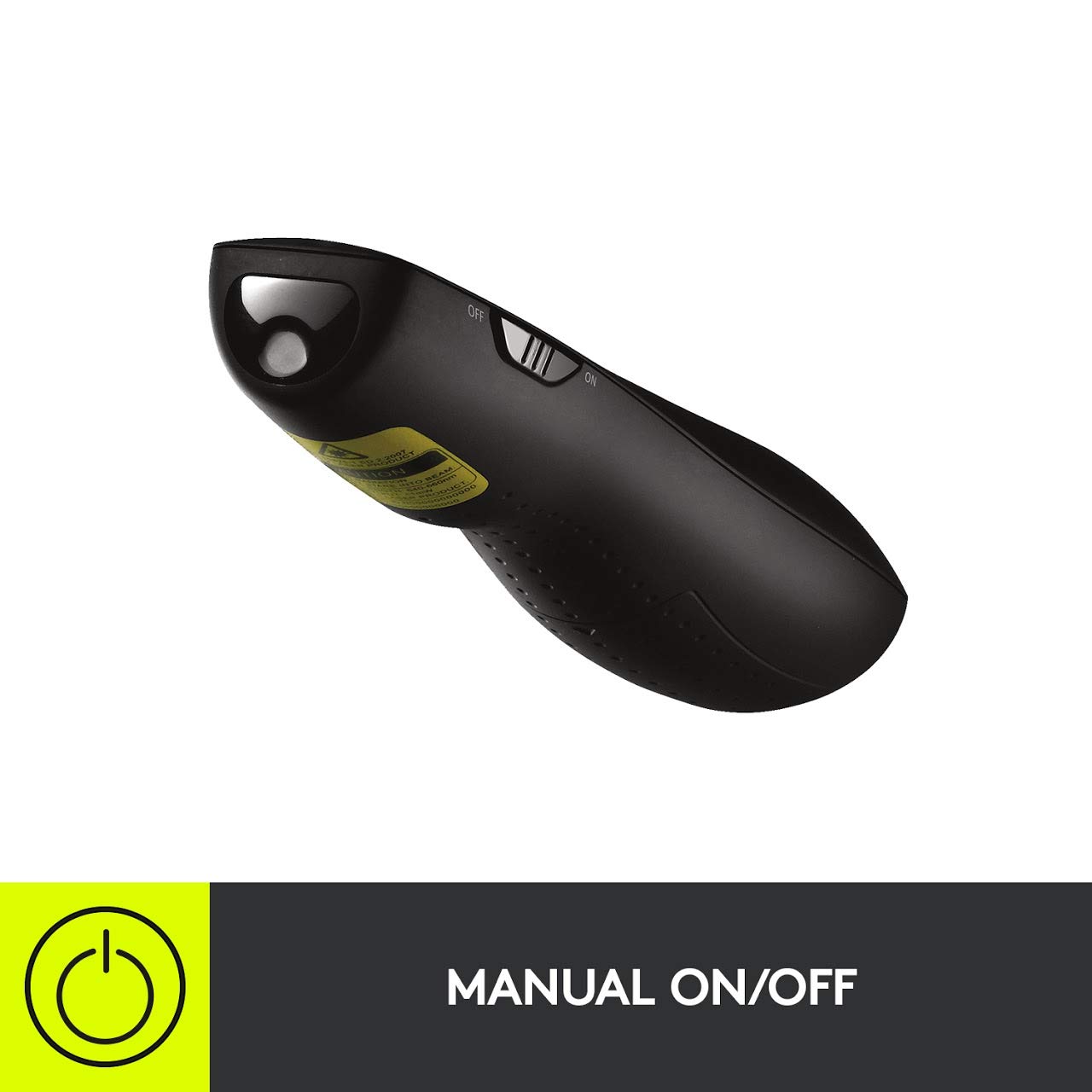 Logitech Professional Presenter R800, Wireless Presentation Clicker Remote with Green Laser Pointer and LCD Display , Black