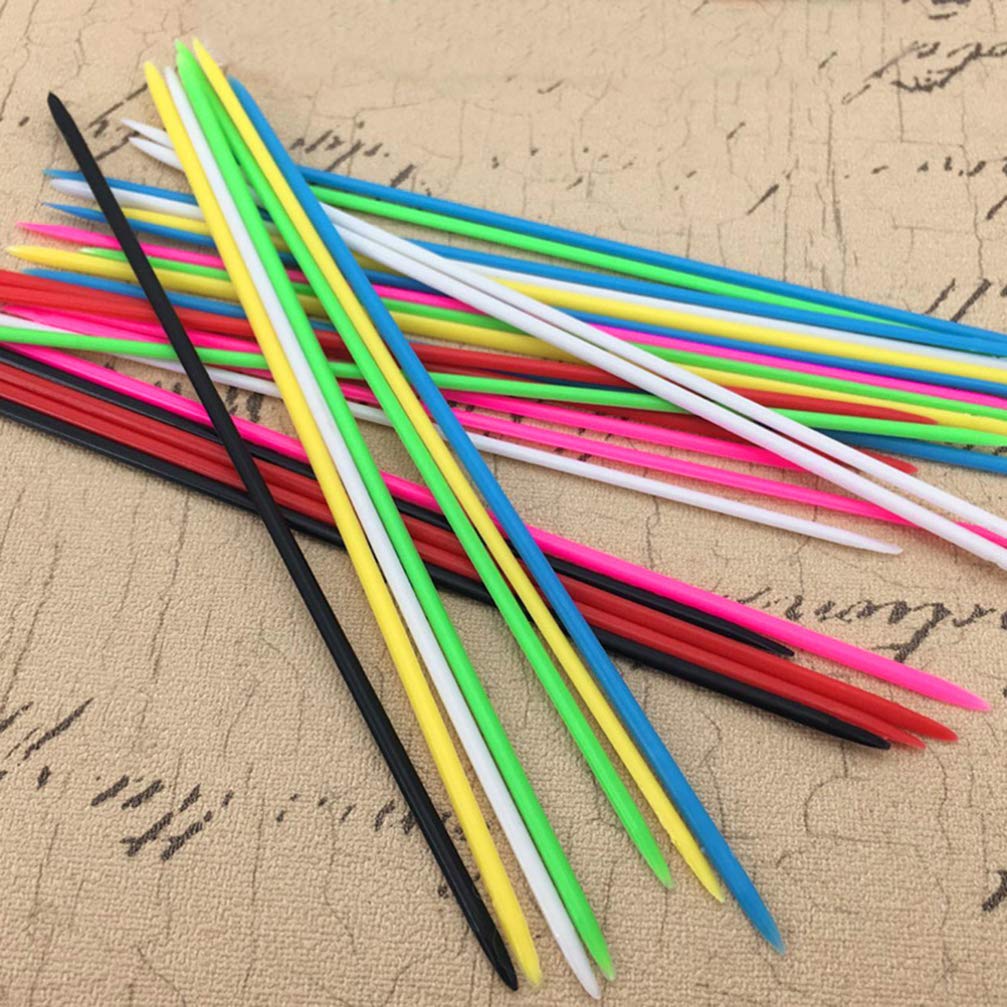 NUOBESTY Kids Toys 90pcs Toys Small Sticks Parent-child Puzzle Pick a Stick Picking Toys