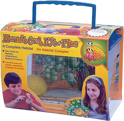 Penn-Plax Hermit Crab Starter Kit Plus - Great for Beginners and Children