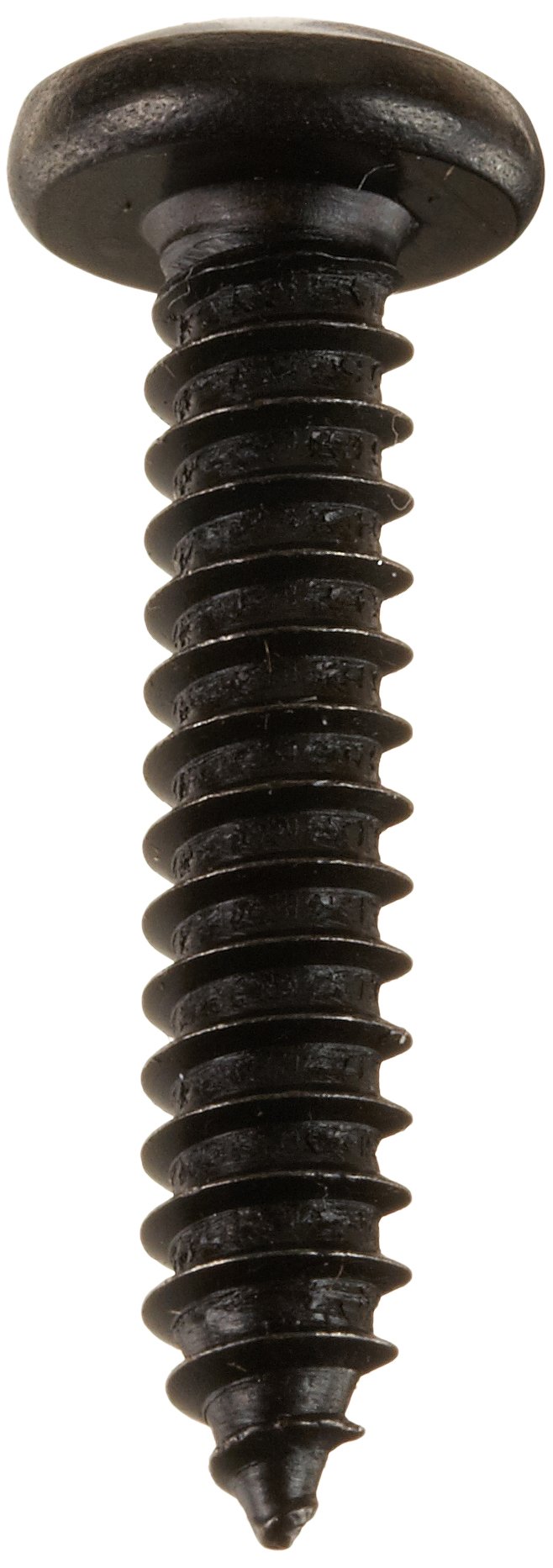Small Parts 1420ABPPB Steel Sheet Metal Screw, Black Oxide Finish, Pan Head, Phillips Drive, Type AB, 1/4"-14 Thread Size, 1-1/4" Length (Pack of 50)