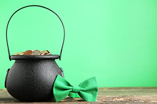 GIFTEXPRESS 24-Pack Mini Cauldron Kettles Novelty Candy Kettles for St Patrick Decoration, Pot of Gold Cauldron, Halloween Black Cauldrons Candy Holder, Witches Cauldron, Cauldron Pot Party Favors