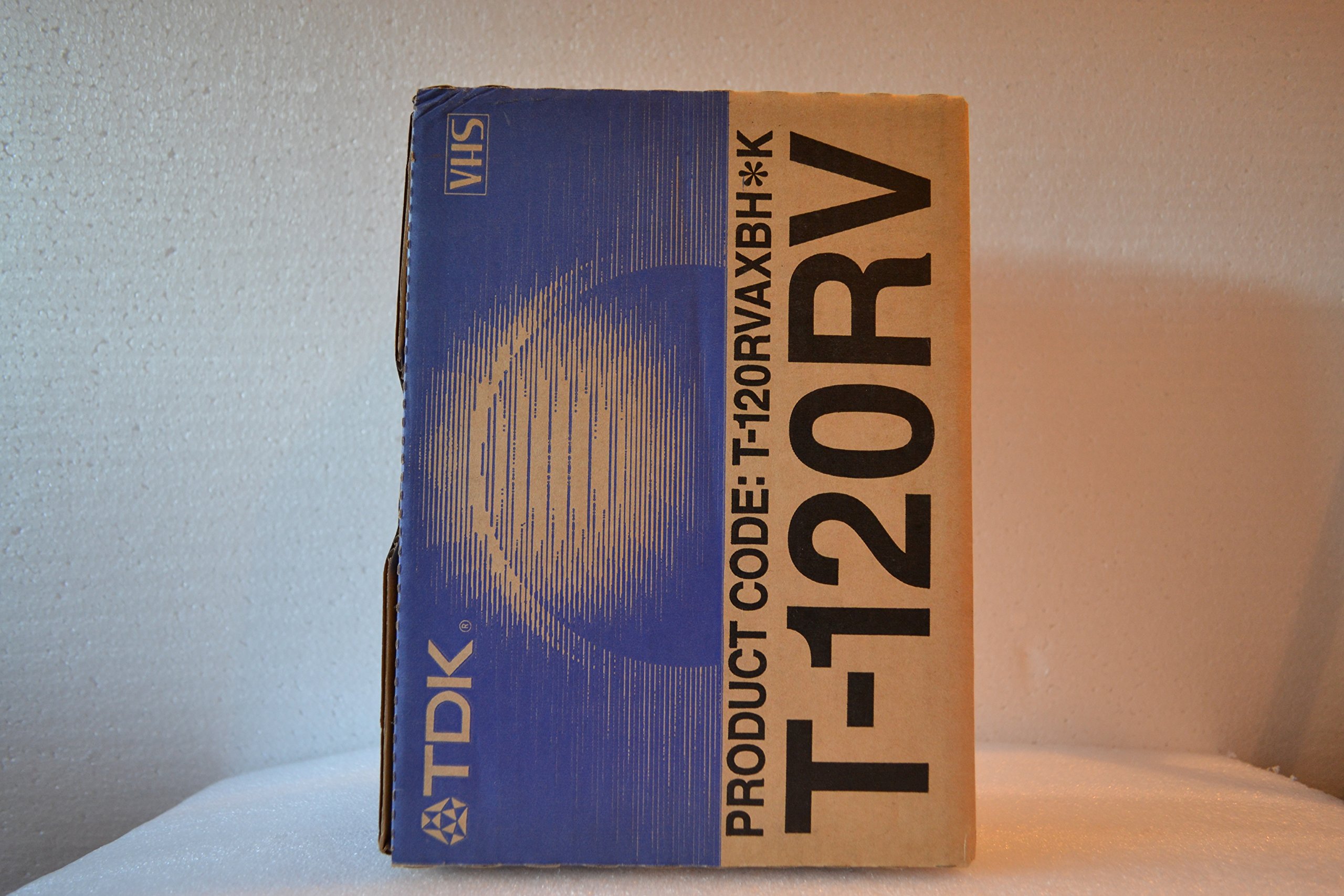 Tdk Video Tape T120 2 - 4 - 6 Hr. Peggable
