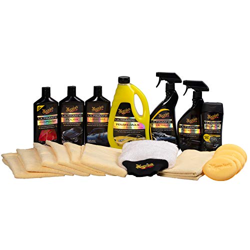 Meguiar's Ultimate Car Care Kit β Premium Detailing Kit For Your Car β G55048