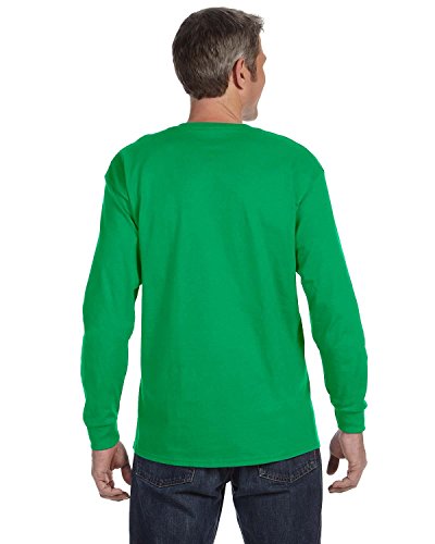 Gildan Mens 5.3 oz. Heavy Cotton Long-Sleeve T-Shirt G540 -IRISH GREEN XL