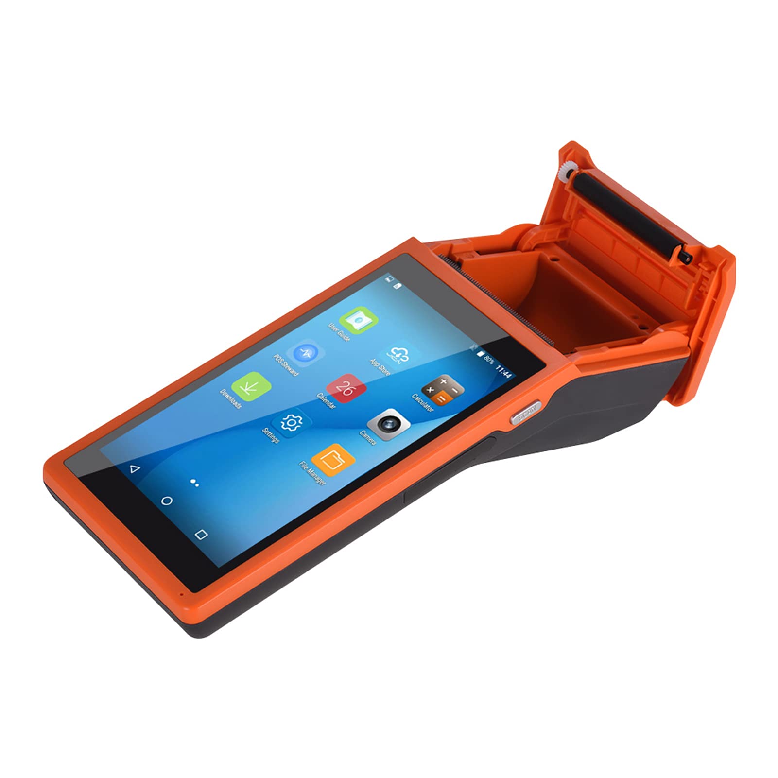 Bisofice POS Receipt Printer, Upgraded Android 8.1 OS Mobile POS, 58mm Receipt Printer, 5.45" Touch Screen PDA Printer Supports 3G WiFi BT4.0 USB OTG Bluetooth, Handheld POS Machine Terminal Printer