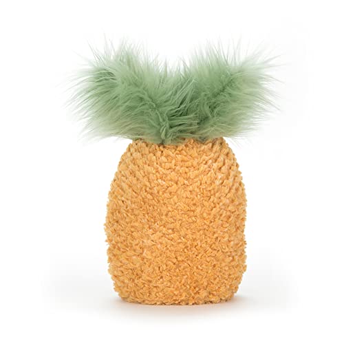 Jellycat Amuseables Pineapple Stuffed Toy, Medium 11 inches | Fruit Plush | Fun Gift Idea